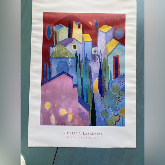 Art | Giuliana Lazzerini Rare Art Print | Poshmark